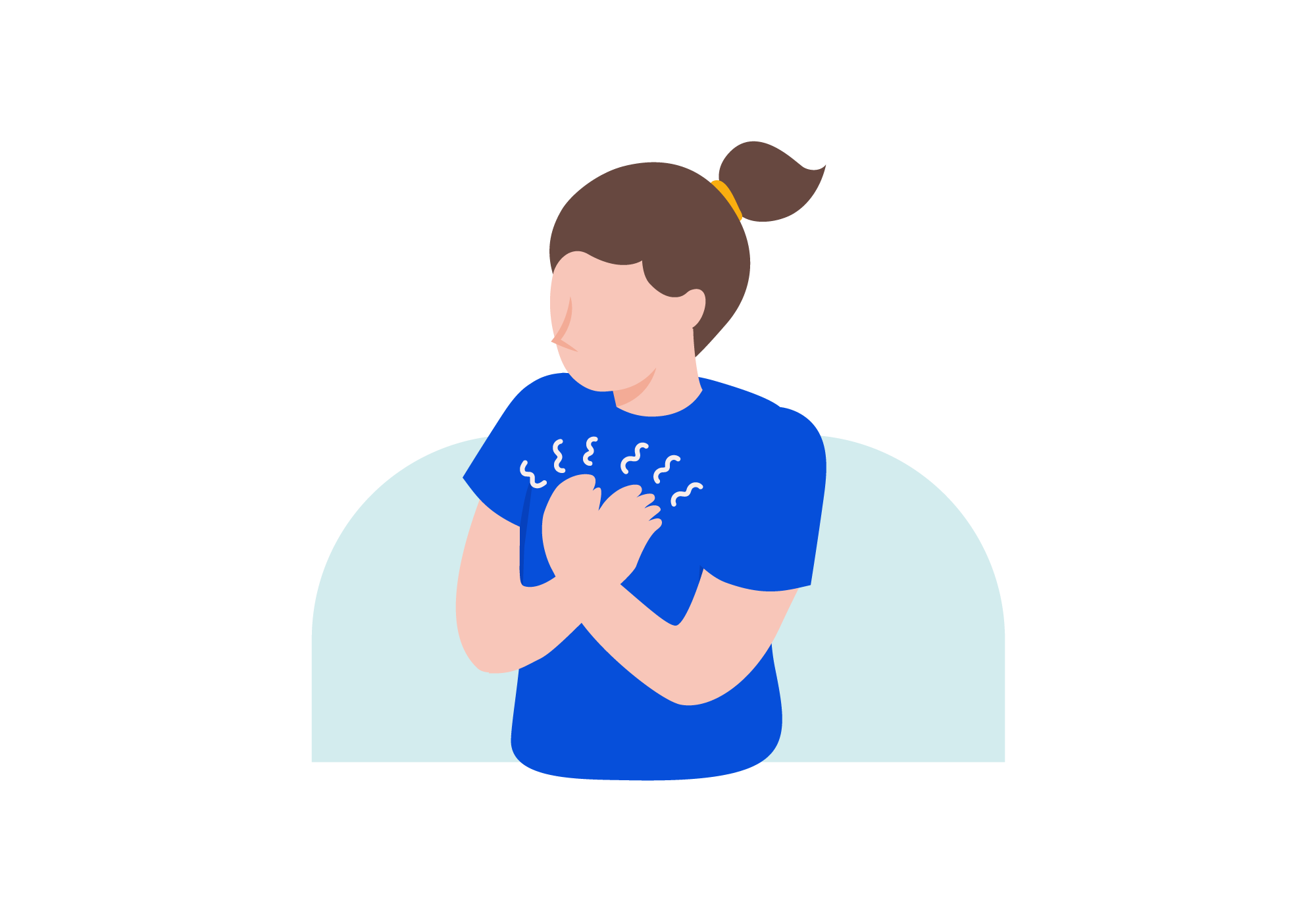 Opresión en el pecho y dolor que duran días o semanas